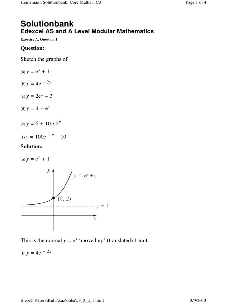 CH3 | PDF | Function (Mathematics) | Asymptote