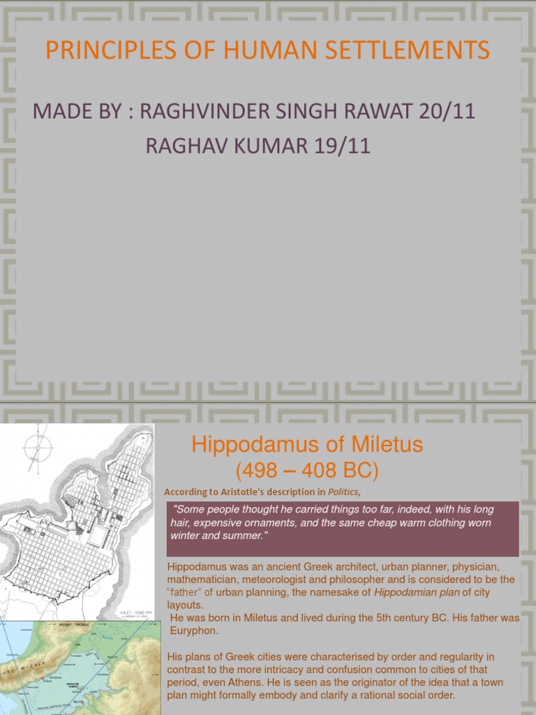 Hippodamus of Miletus | PDF | Ancient Greece | Classical Antiquity