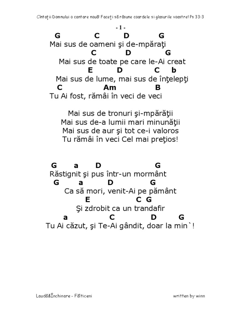 170 Cantari Cu Acorduri PDF | PDF