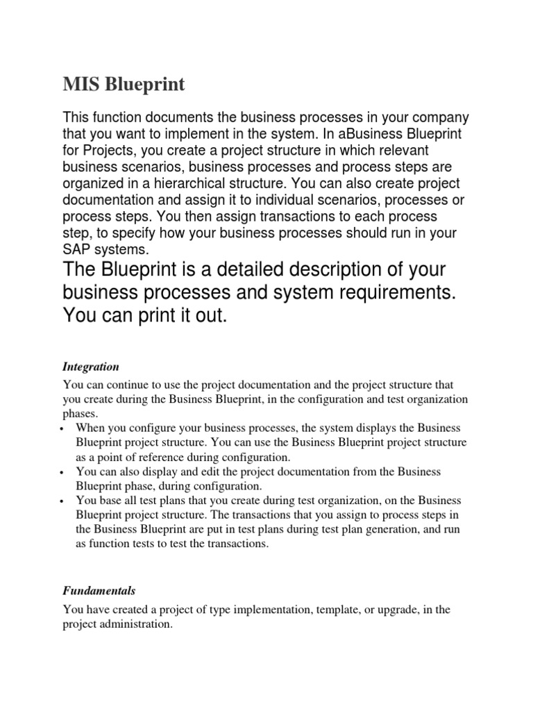 Sap HR Blueprint Sample | PDF | Payroll | Business Process