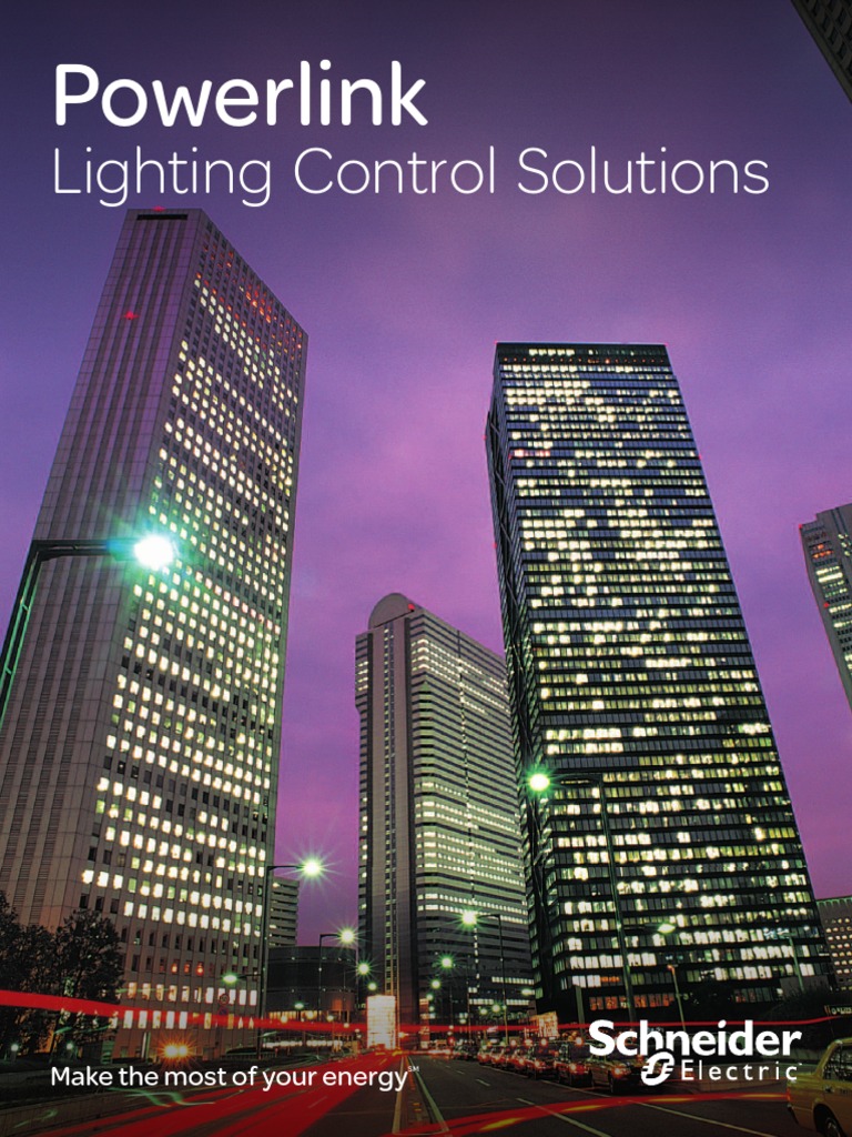 Lighting Control Solutions: Powerlink | PDF | Lighting | Electrical ...