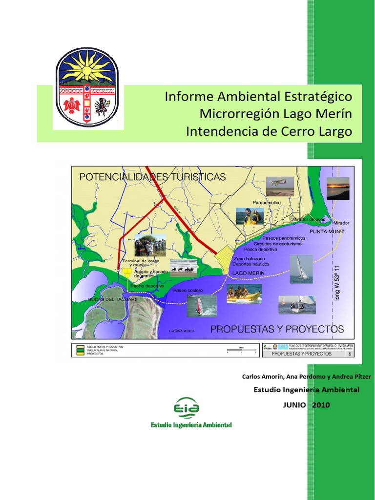 Informe Ambiental Lago Merín 2010 | PDF | Área rural | Planificación