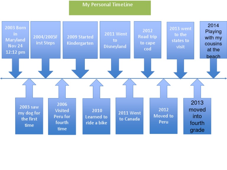 My Personal Timeline Overview | PDF