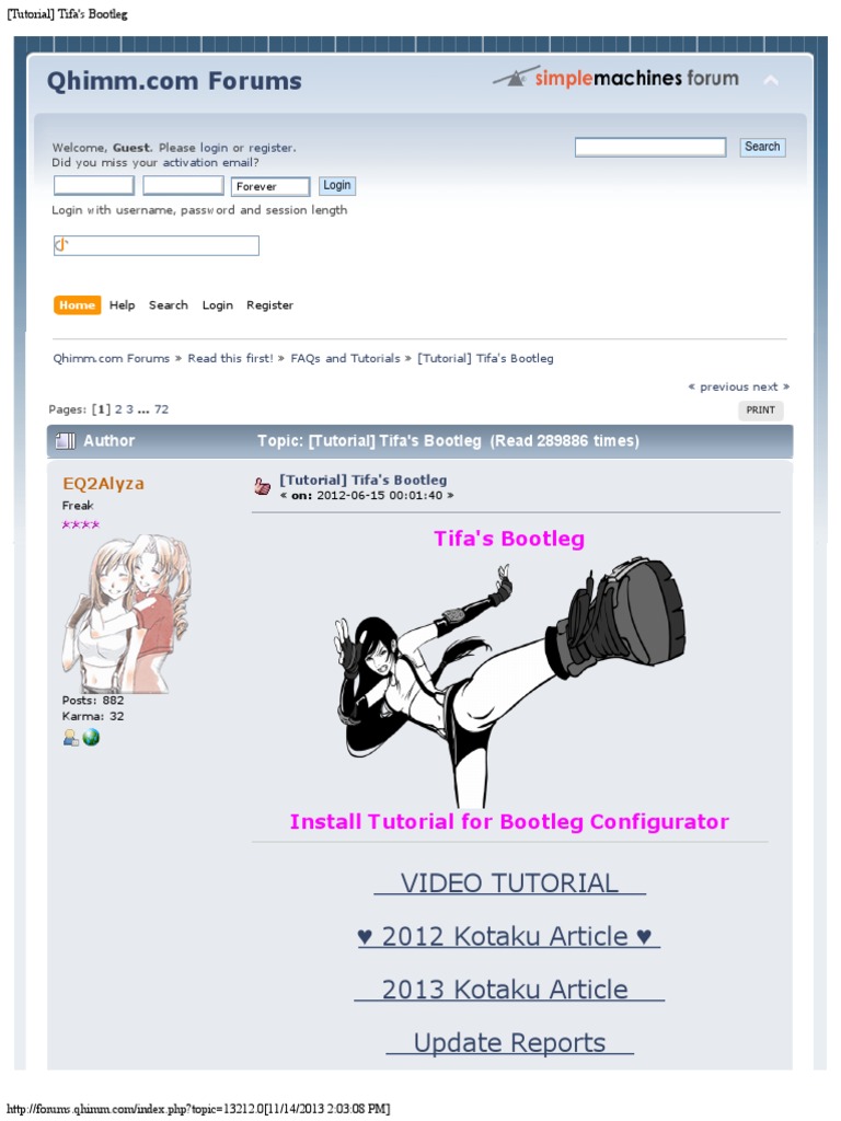 (Tutorial) Tifa's Bootleg | PDF | Computer File | System Software