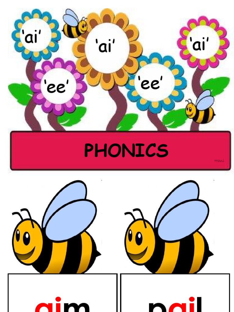 Phonics Practice: 'ai' and 'ee' Sounds | PDF