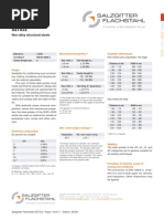 St37-2 (1.0037) Steel Properties & Equivalents | PDF | Steel | Yield ...