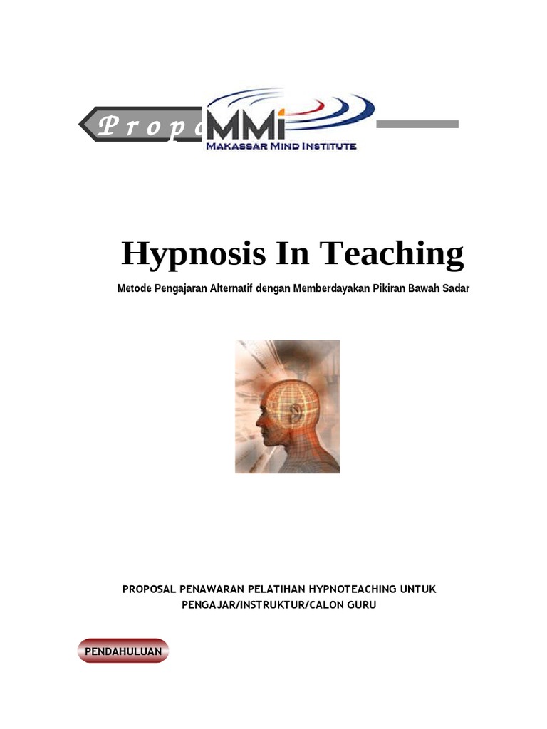 Proposal Hypnoteaching Final | PDF | Karier & Perkembangan | Pengembangan Diri