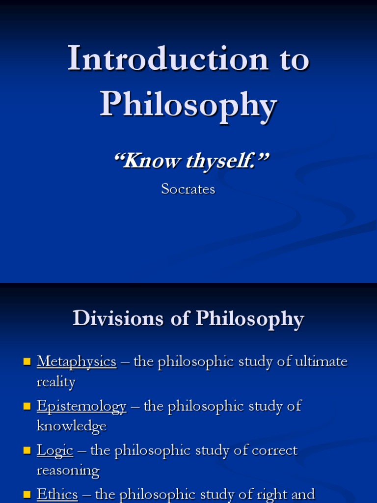 Intro To Philo Class | PDF | Argument | Validity
