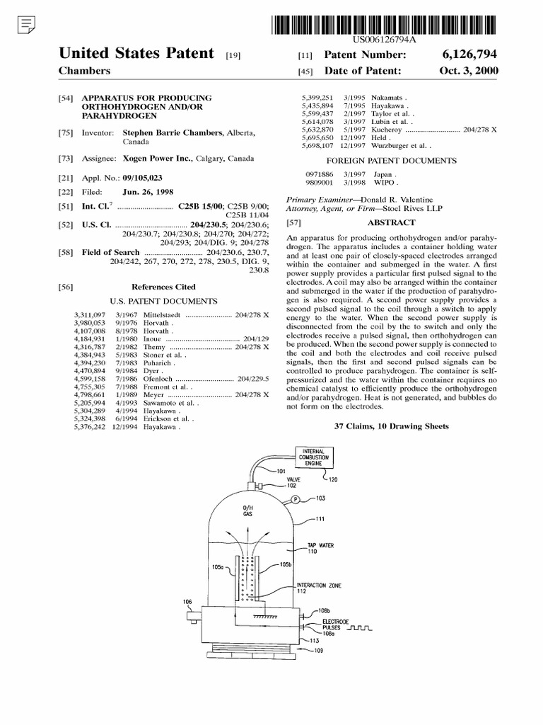 (Free Energy) Car by Water Carplans (With Patent) | PDF | Carburetor ...