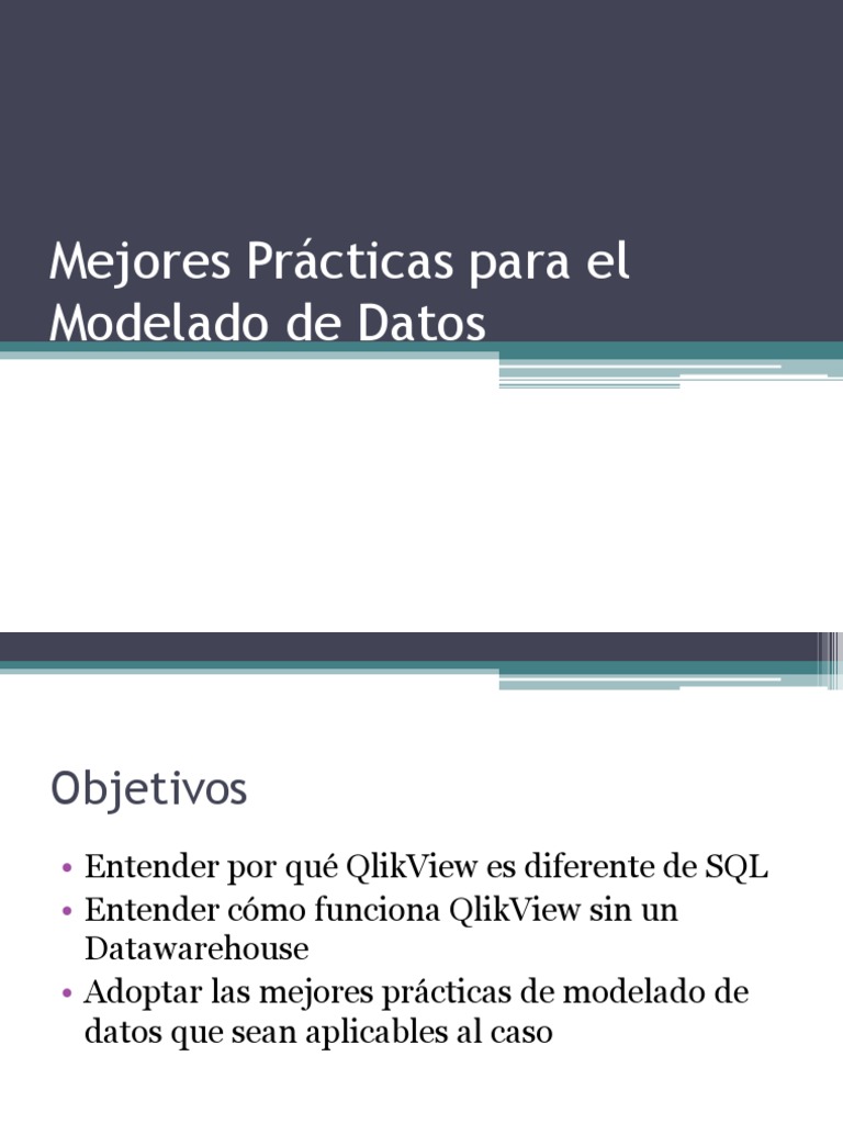 Mejores Prácticas para El Modelado de Datos | PDF | SQL | Base de datos ...
