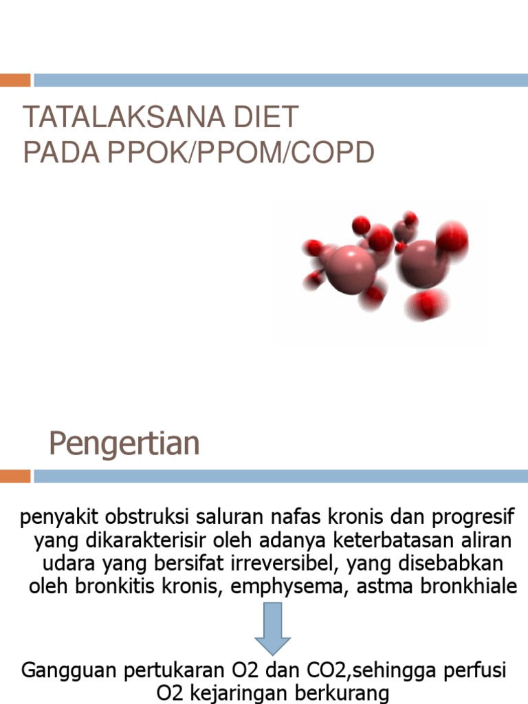 Tatalaksana Diet PPOK | PDF