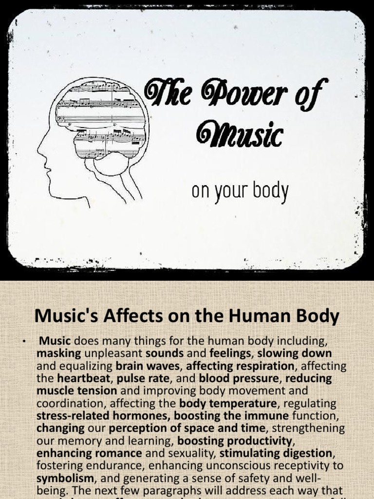 The Power of Music | PDF | Breathing | Heart Rate
