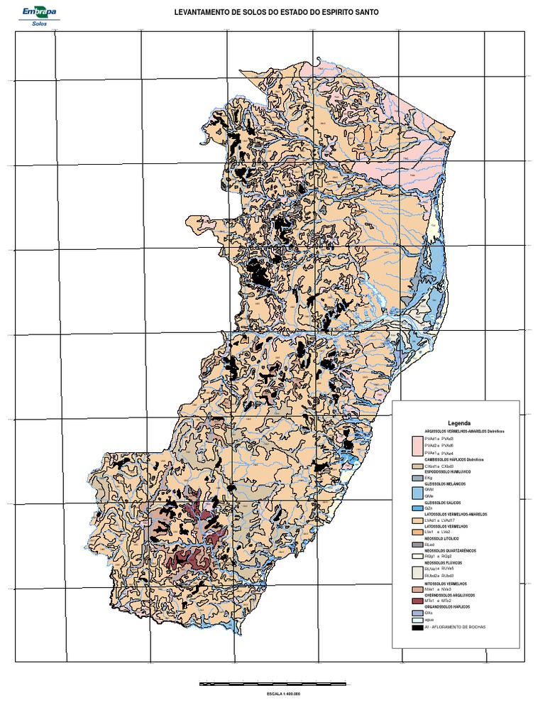 Mapa Solos ES (Embrapa | PDF