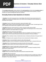 100 Geography Questions English | PDF | Sun | Earth