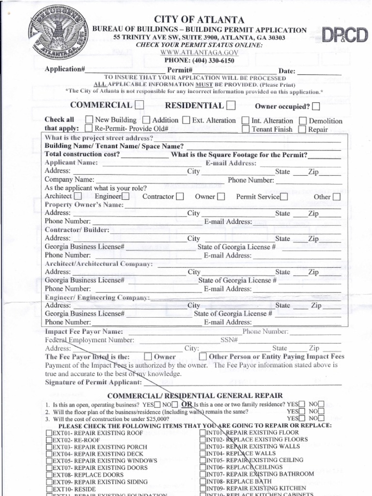 City of Atlanta Demolition Permit and Procedures | Asbestos | Business