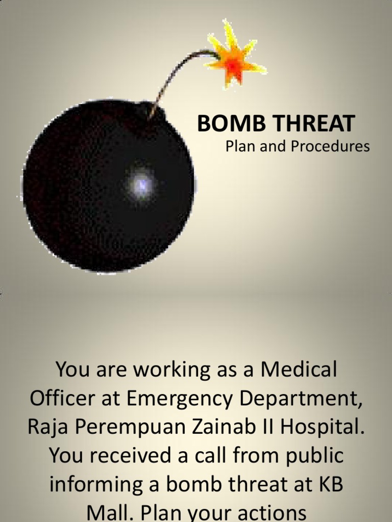 Bomb Threat Response Plan Guide | PDF