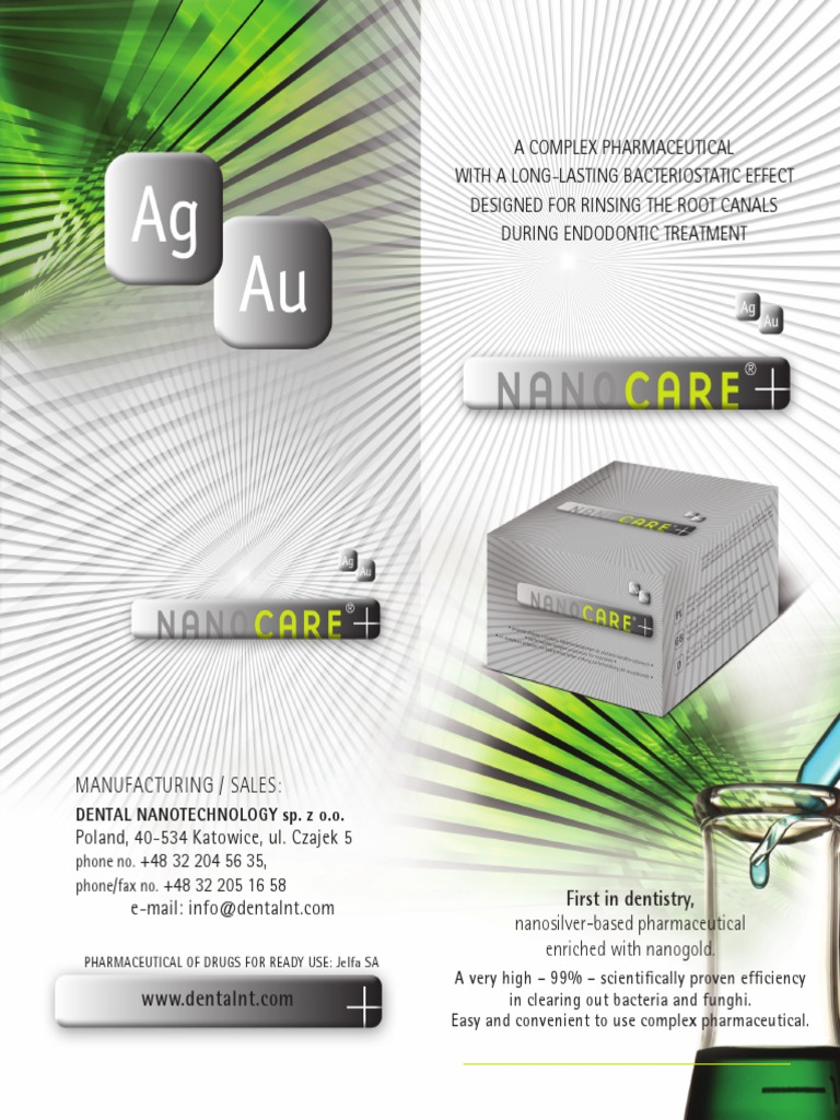 Brochure Nanocare Plus (English Version) | PDF | Dentistry | Medicine