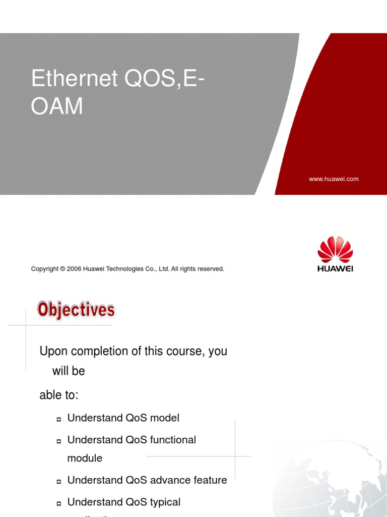 5 - Qos - Eth-Oam | PDF | Quality Of Service | Computer Networking