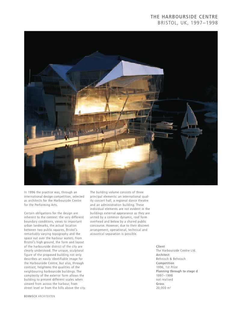 Harbourside Centre Architectural Design | PDF