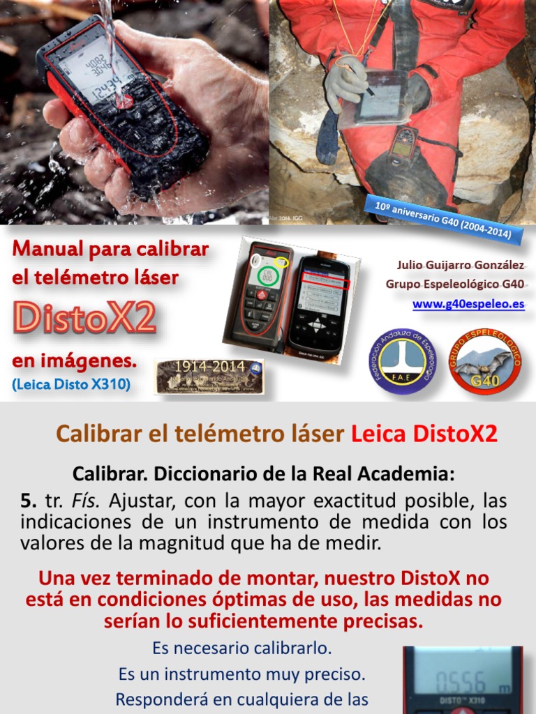 2014-05 Manual Gráfico para Calibrar El DistoX2 | PDF | Calibración ...