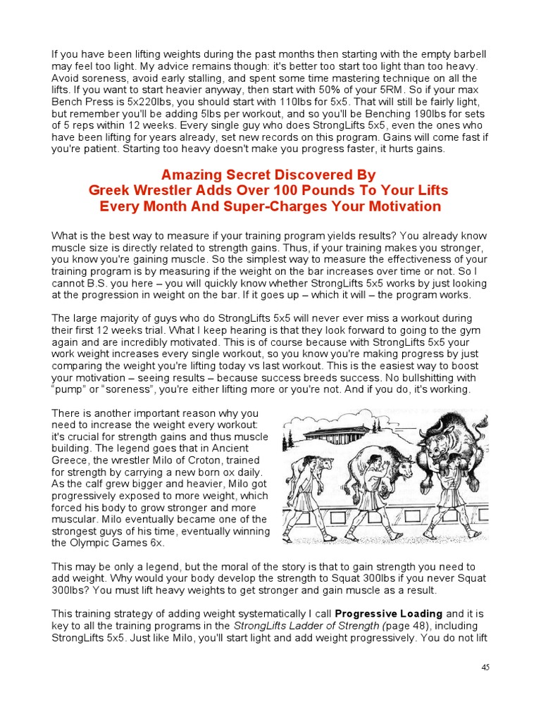 The Progressive Loading Principle: How Consistently Increasing Weight ...