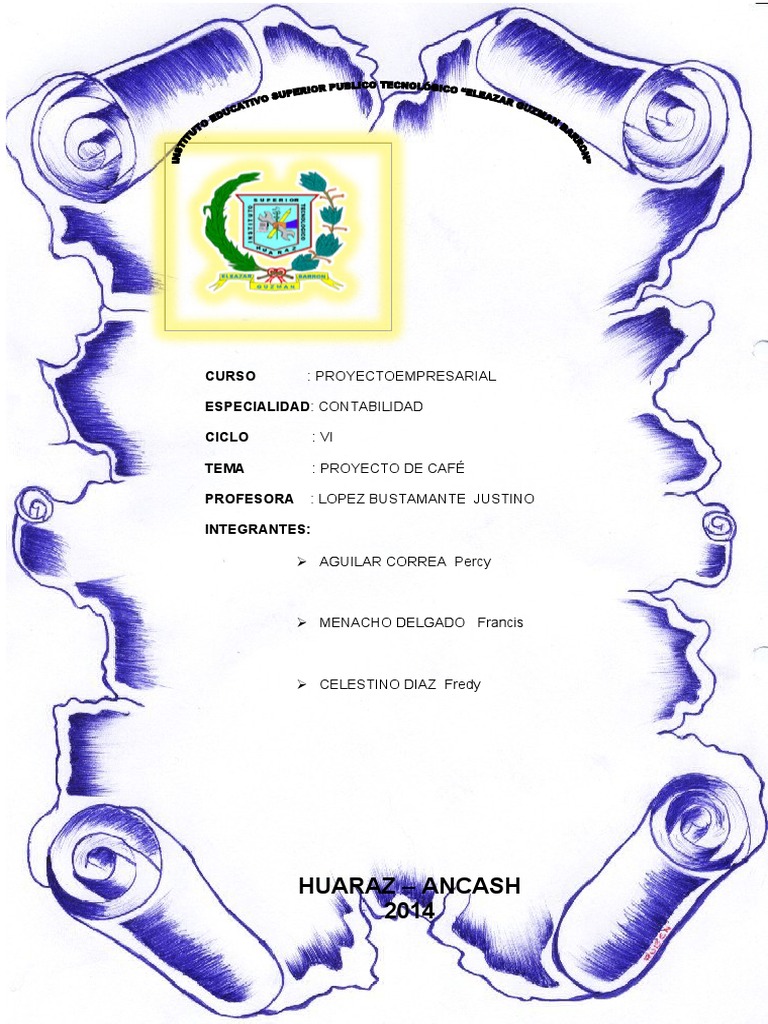 Proyecto de Inversion Cafe-Usp | PDF | Coffee | Liquidation