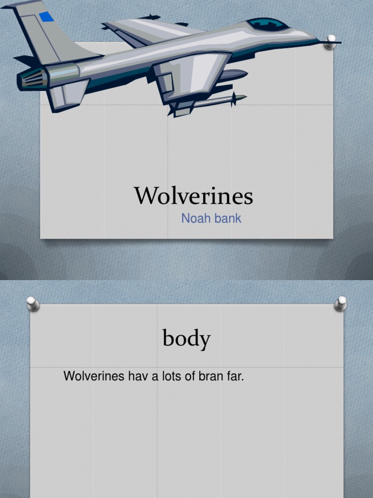 Wolverine Habitat and Diet Overview | PDF | Science & Mathematics