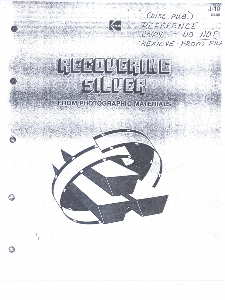 Recovering Silver From Photographic Materials | PDF