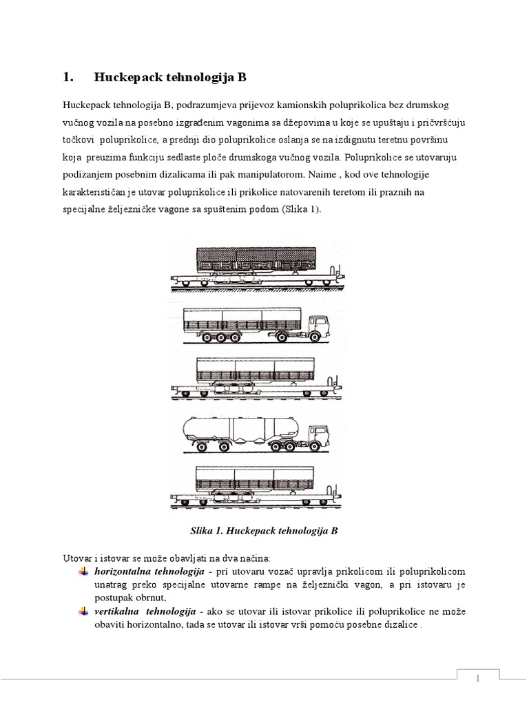 Huckepack Tehnologija B | PDF
