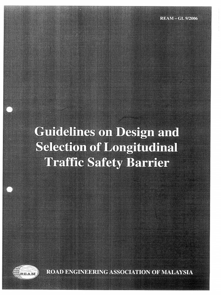 Guideline On Design and Selection of Longitudinal Traffic Safety ...