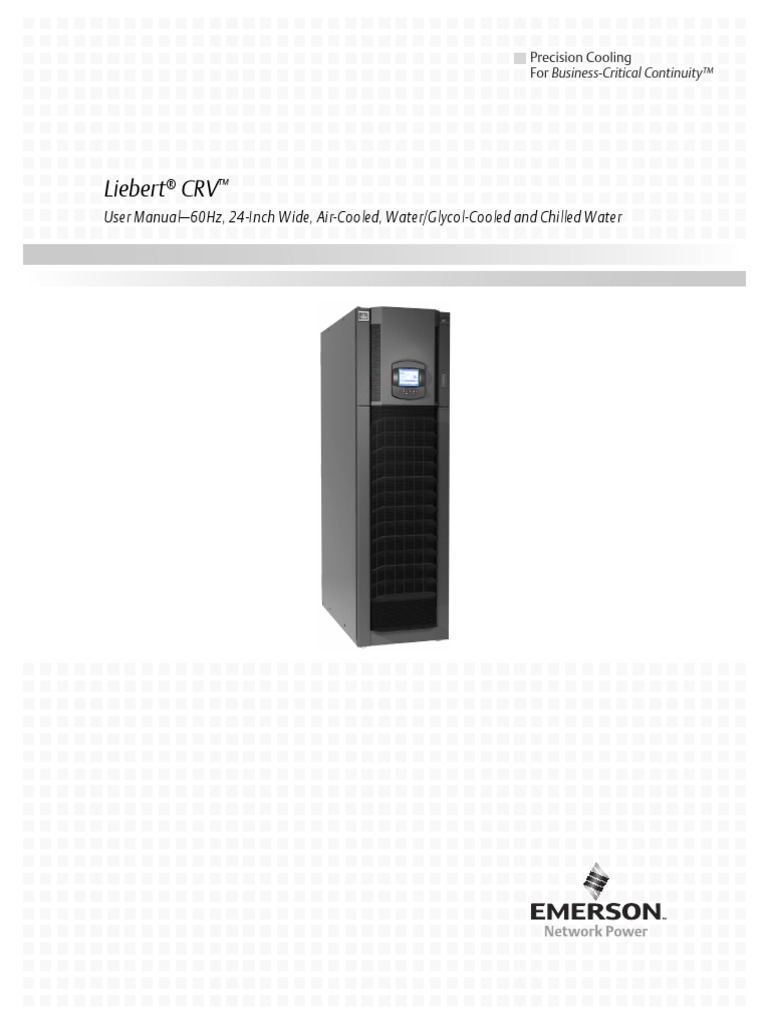 Emerson Cooling System | PDF | Corrosion | Mechanical Engineering