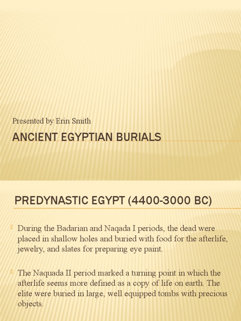Ancient Egyptian Burial Practices Explained | PDF | Ancient Egypt ...
