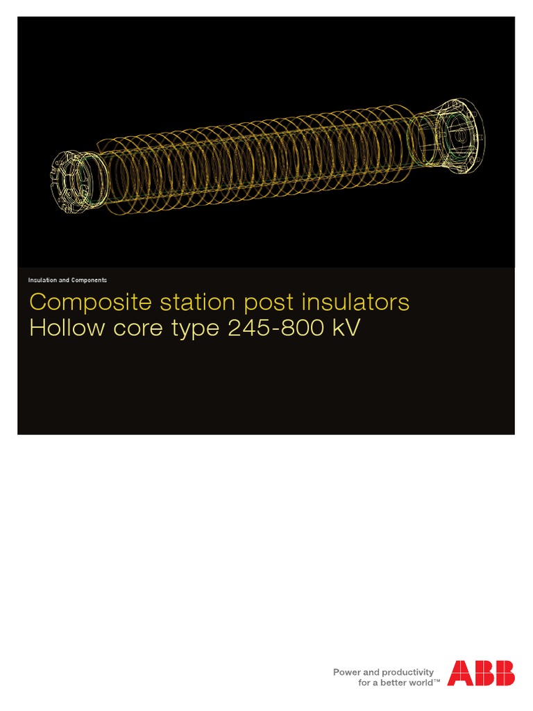 1ZSP000003-ABB Composite Station Post Insulators 245-800 KV-brochure ...