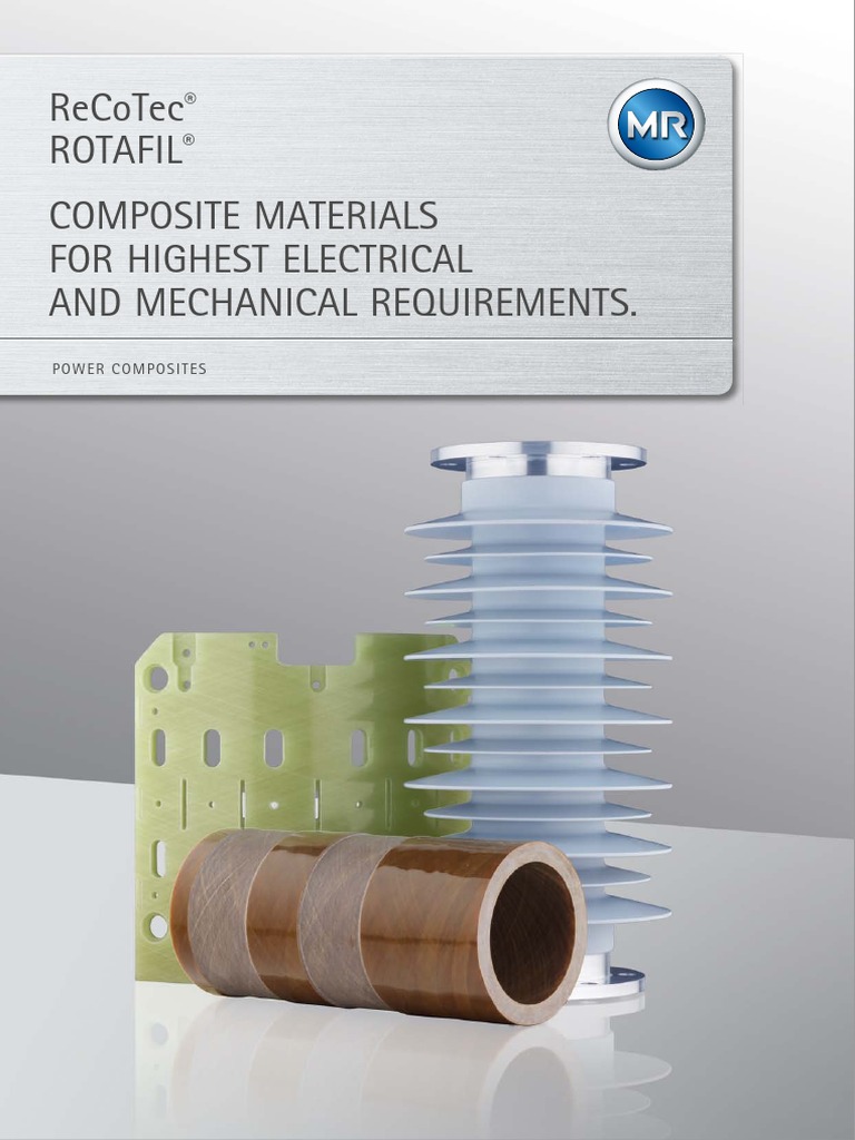 Recotec Rotafil en | PDF | Insulator (Electricity) | Fiberglass