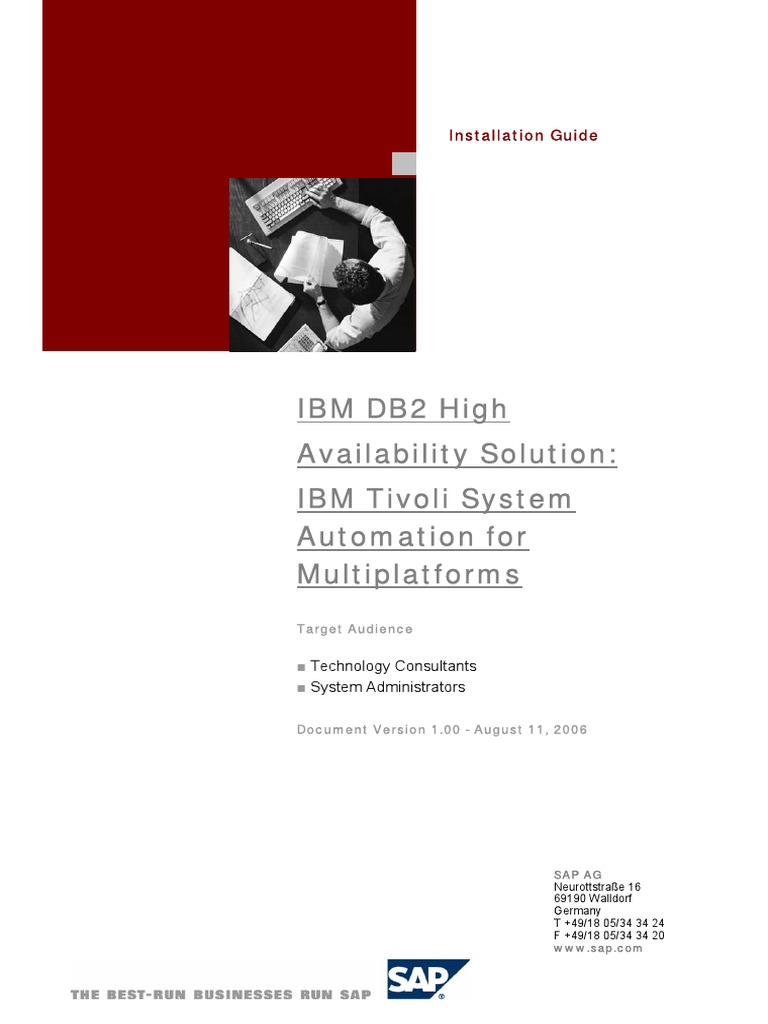 DB6 SAMP InstGuide Final | PDF | Ibm Db2 | Computer Cluster