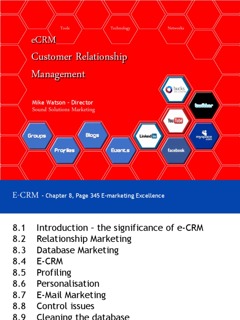 Ecrm | PDF | Customer Relationship Management | Business