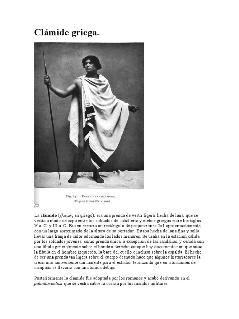 Clámide Griega 1 | PDF