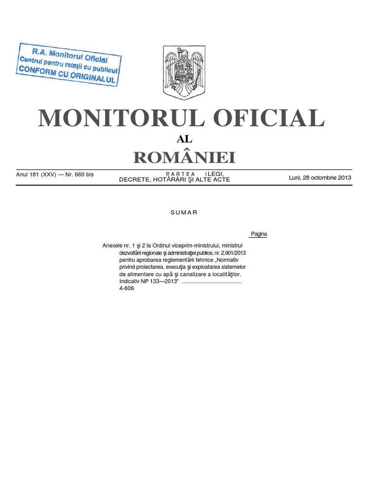 Monitorul Oficial | PDF