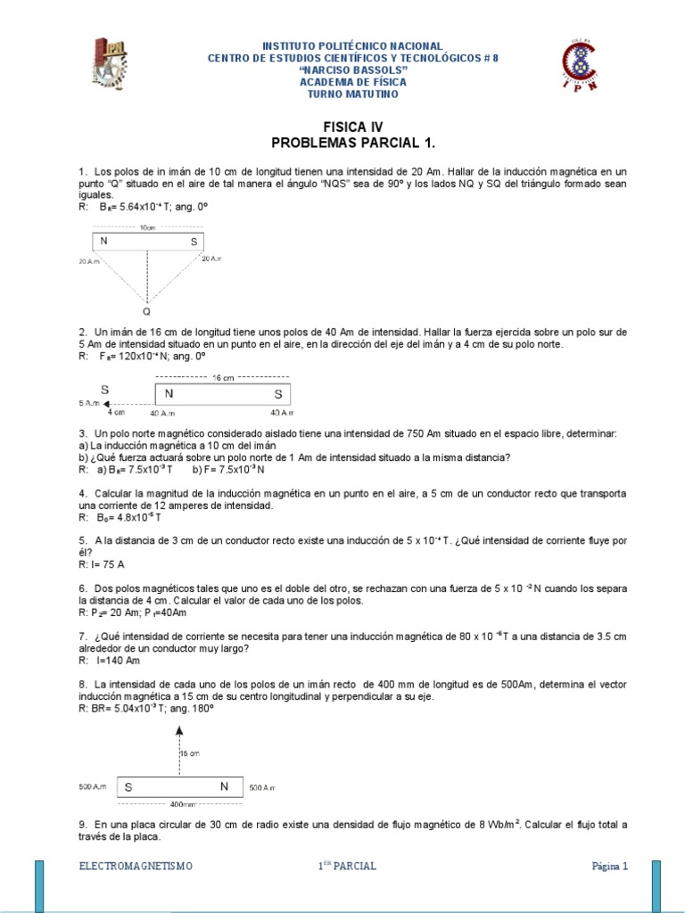 Fisica IV Prob 1 | PDF