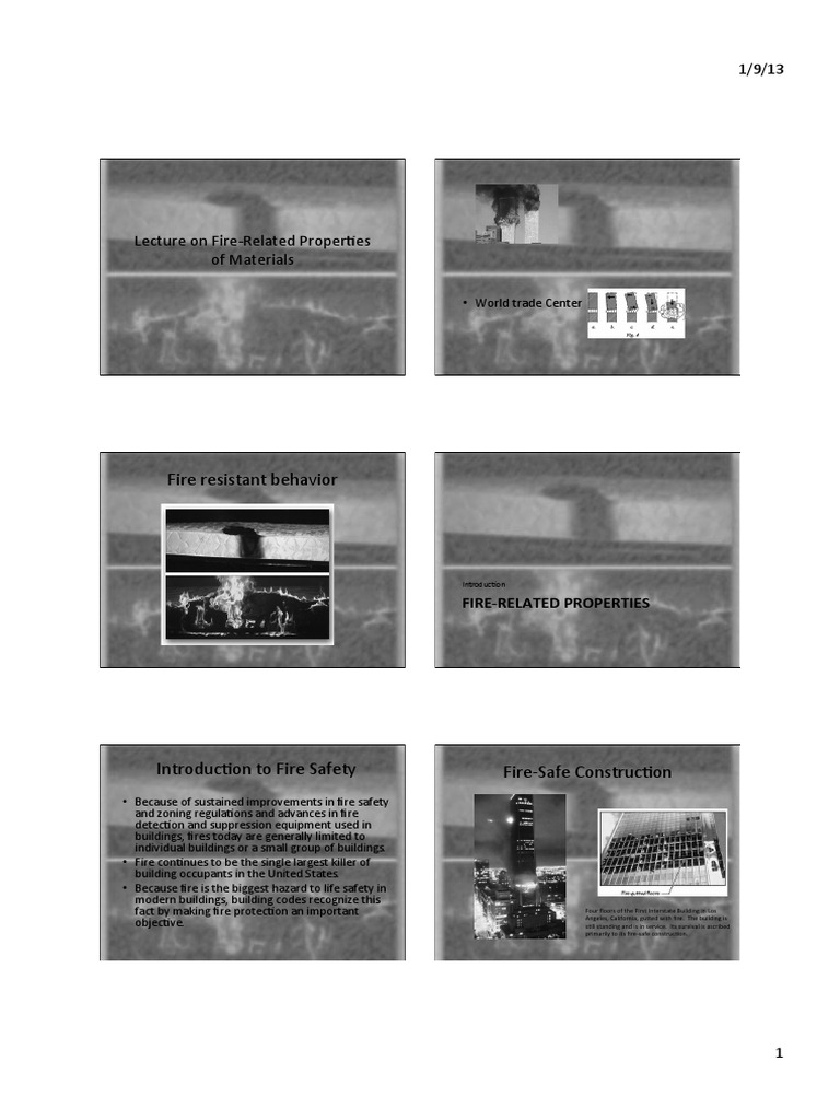 Fire Safety in Building Design and Construction: A Comprehensive Review ...