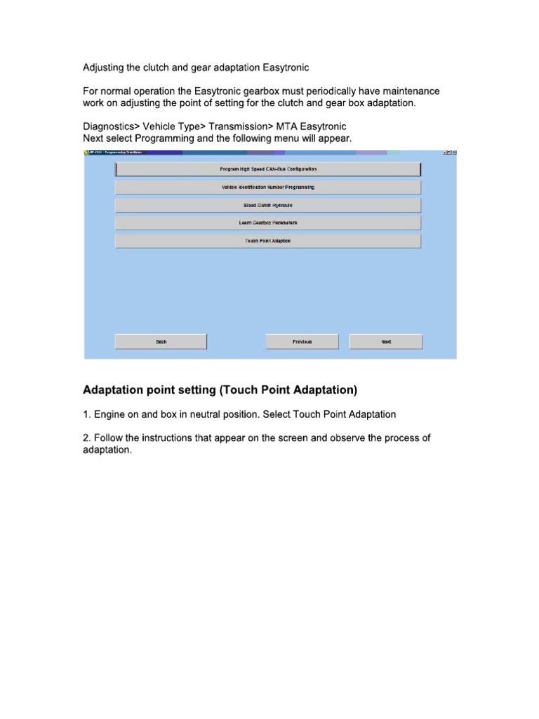 Sistema Easytronic Opel PDF | PDF
