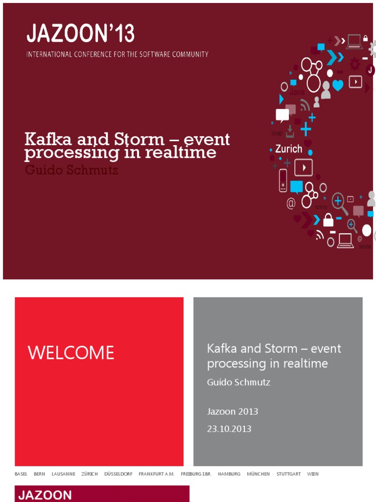 Kafka and Strom Event Processing in Realtime | PDF | Apache Hadoop ...