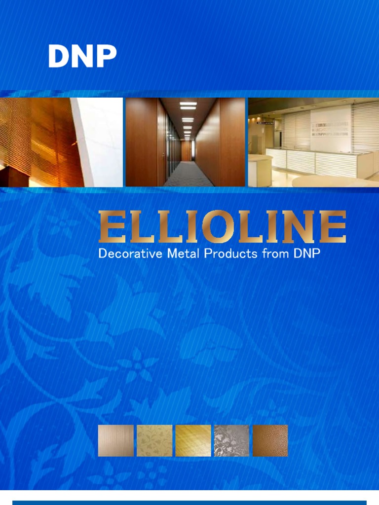DNP Ellio Brochure | PDF | Sheet Metal | Stainless Steel