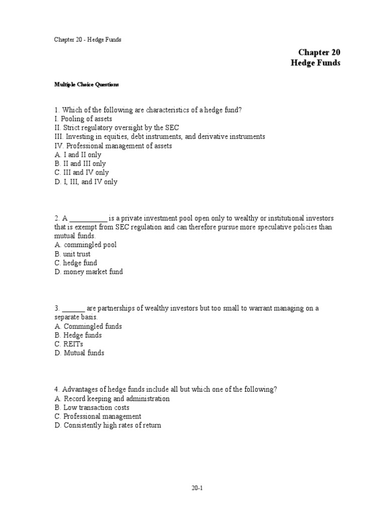 Chap 020 | PDF | Futures Contract | Hedge (Finance)