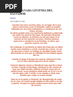 Leyenda de la Siguanaba: Mito y Terror | PDF | Libros para adolescentes