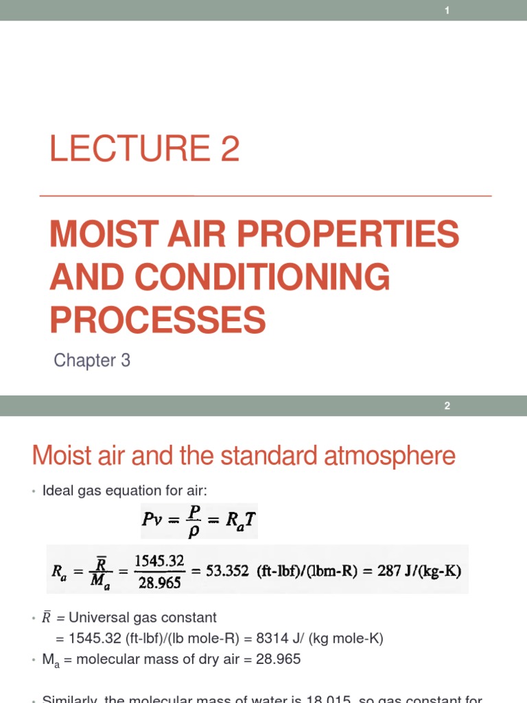 Lecture 2 hvac