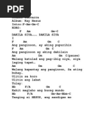 Sayong Yakap Chords | PDF