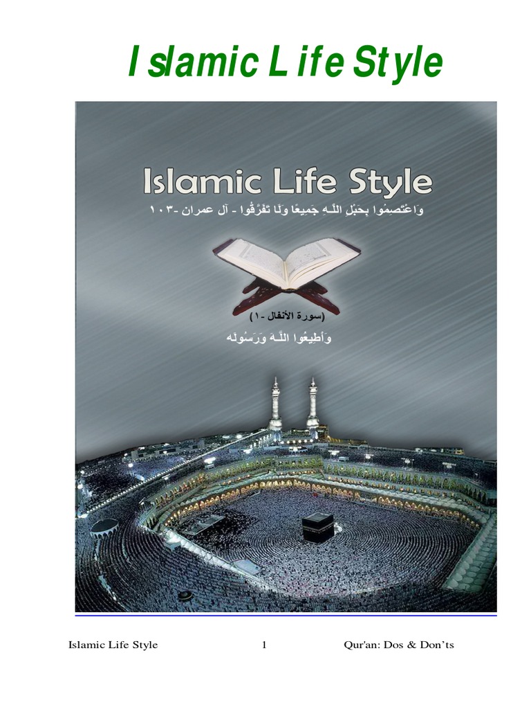 Islamic Life Style | PDF | Abrahamic Religions | Theology