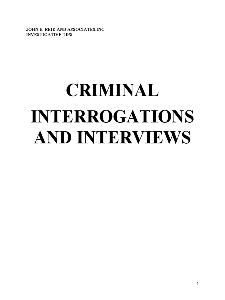 Visual Aids Enhance Interviews & Interrogations | PDF | Miranda Warning | Confession (Law)