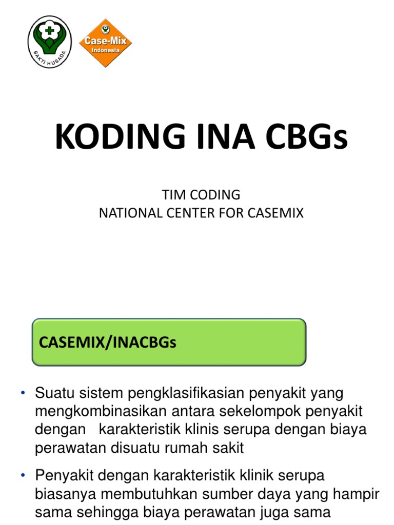Koding Ina CBGs | PDF | Pengembangan Diri